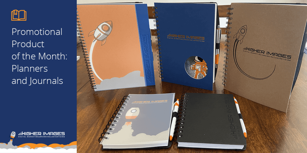Promotional Product of the Month: Planners and Journals | Higher Images Inc